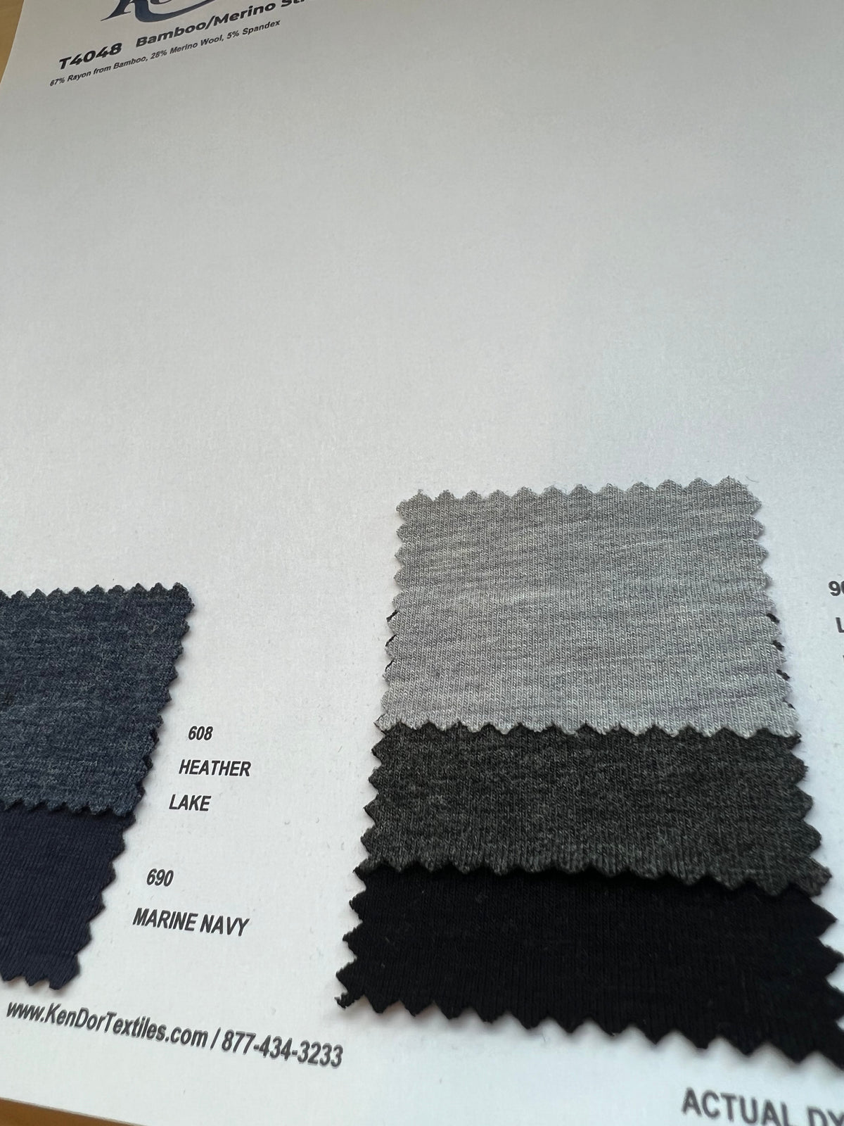 T4048 - Bamboo/Merino Stretch Jersey | KenDor Textiles